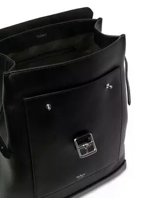 Mulberry Chiltern Logo-embossed Backpack - Black
