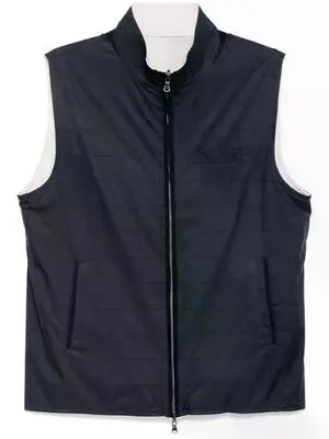 N.peal Reversible Gilet - Blue