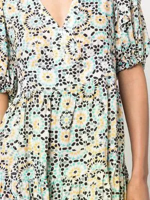 LEMLEM Telem Graphic-print Mini Dress