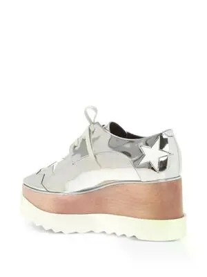 Stella McCartney Elyse Platform Oxford Shoes - Silver