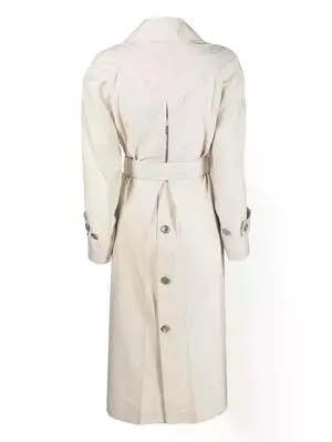MOORER Belted Single-breasted Coat