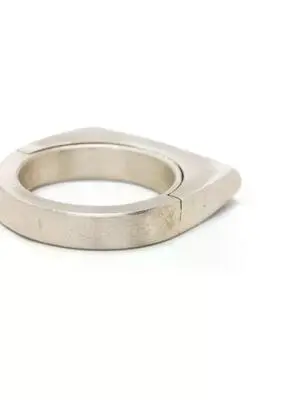 PARTS OF FOUR Sistema Mega Pavé Ring - Silver