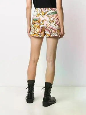 Moschino Rope And Chain Print Shorts