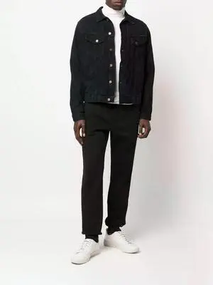 Versace Logo-tape Cotton Track-pants