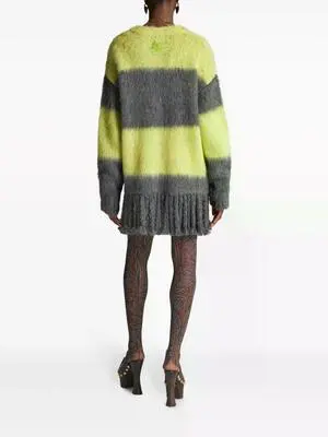 Etro Striped Brushed Cardigan-coat