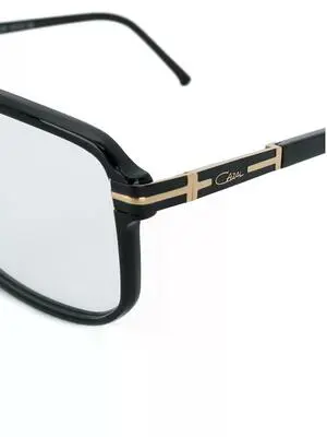 Cazal 6022 Rectangular Eyeglasses - Black