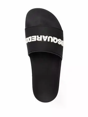 Dsquared2 Embossed Logo Detail Slides