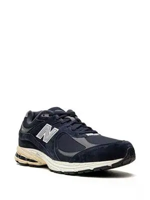 NEW BALANCE 2002r Suede And Mesh Sneakers - Blue