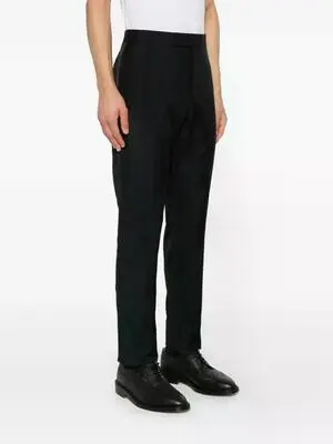 Thom Browne Skinny Trousers With Side Stripe