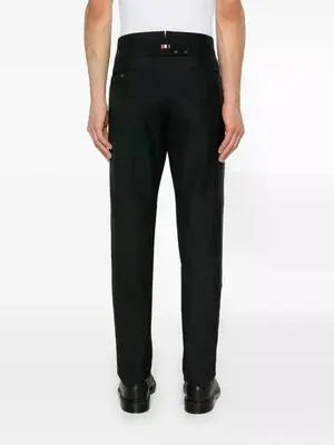 Thom Browne Skinny Trousers With Side Stripe