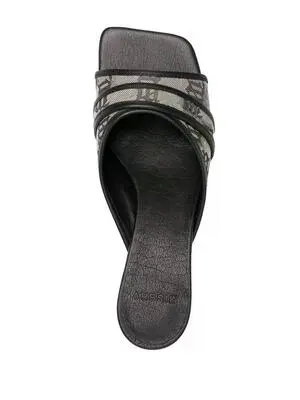 MISBHV Monogram Open-toe Mules