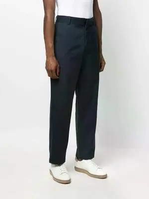Vince Straight-leg Chino Trousers - Blue