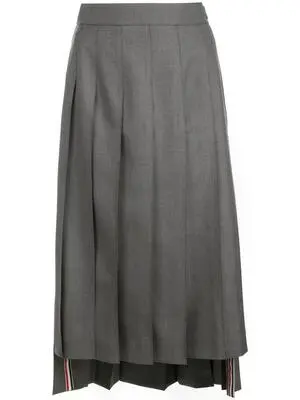 Thom Browne Super 120's Twill Dropped Back Skirt