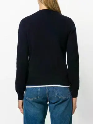 Play Comme Des Garcon Embroidered Heart Cardigan