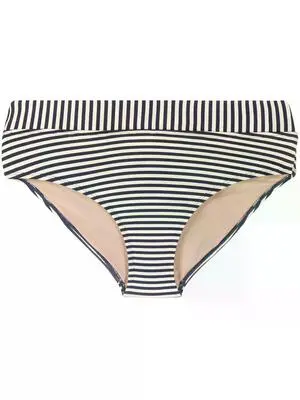 Marlies Dekkers Striped Fold-down Bikini Bottoms - Blue