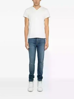 Zadig&Voltaire Mid-rise Slim-cut Jeans - Blue