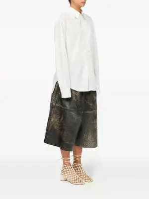 MAISON MARGIELA Cotton Slash Detail Shirt