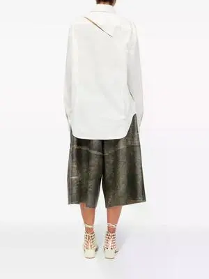 MAISON MARGIELA Cotton Slash Detail Shirt
