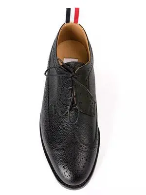 Thom Browne Grain-textured Leather Oxfords
