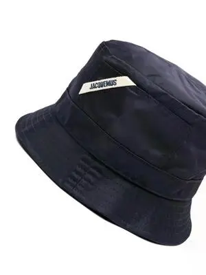 Jacquemus La Bob Ovalie Bucket Hat - Blue