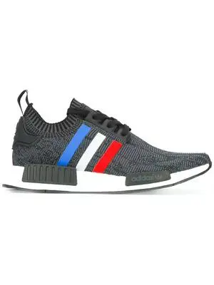 Adidas Nmd_r1 Primeknit Tricolour Sneakers - Grey