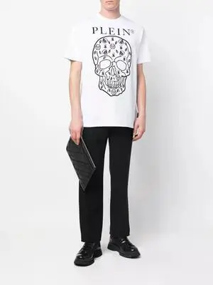 Philipp Plein Skull-print Round Neck T-shirt