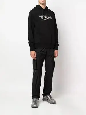 Versace Logo-print Pullover Hoodie
