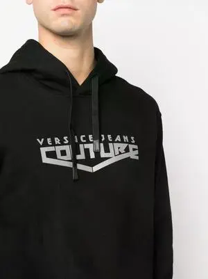 Versace Logo-print Pullover Hoodie