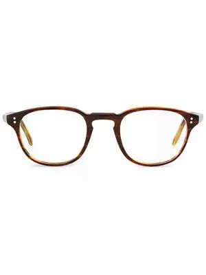 Oliver Spencer Fairmont Eyeglasses - Brown