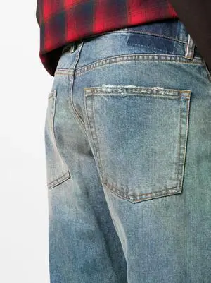 MAISON MARGIELA Distressed Straight-leg Jeans