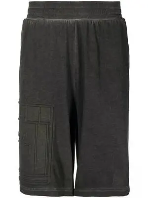 A-COLD-WALL* Debossed Logo Bermuda Shorts - Black
