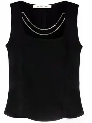 1017 Alyx 9sm Sleeveless Blouse With Chain Detail