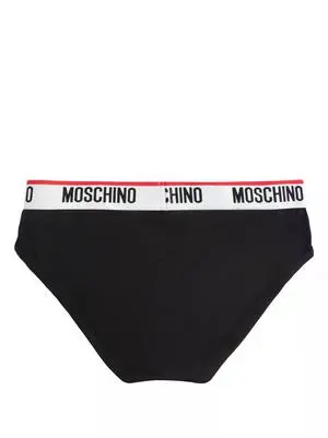 Moschino Logo-strap Briefs