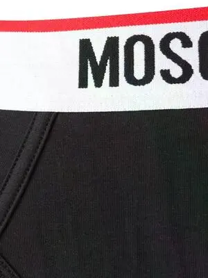 Moschino Logo-strap Briefs