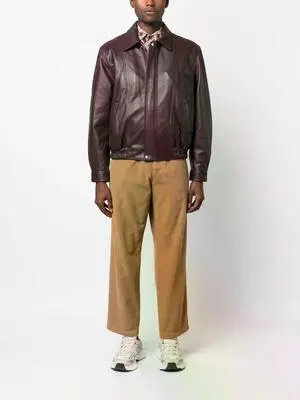 RANRA Corduroy Straight-leg Trousers - Neutrals