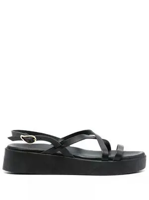 ANCIENT GREEK SANDALS Silia Slingback Sandals - Black