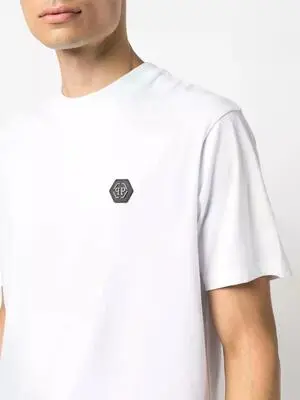 Philipp Plein Logo-patch Cotton T-shirt
