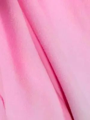 Acne Studios Logo-tag Frayed-edge Scarf - Pink