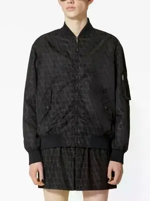 Valentino Garavani Toile Iconographe Bomber Jacket