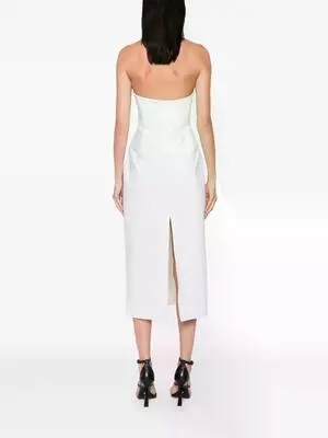 Giuseppe Di Morabito Strapless Midi Dress