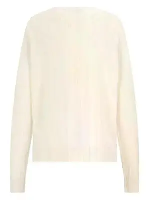 CANESSA Cashmere Ribbed Knit Sweater
