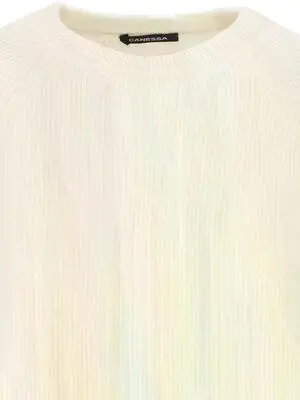 CANESSA Cashmere Ribbed Knit Sweater