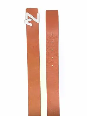 Zadig&Voltaire Logo Buckle Belt - Brown
