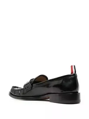 Thom Browne Penny Slot Leather Loafers