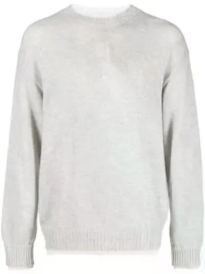 MSGM Long-sleeved Knitted Sweatshirt