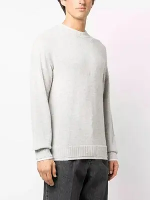 MSGM Long-sleeved Knitted Sweatshirt