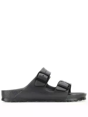 BIRKENSTOCK Birkenstock Arizona Double-Strap Slides Grey