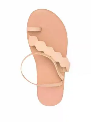 ANCIENT GREEK SANDALS Koralia Leather Sandals - Neutrals