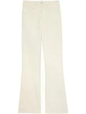 Zadig&Voltaire Beige Straight-leg Trousers