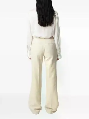 Zadig&Voltaire Beige Straight-leg Trousers